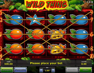 Wild Thing Online Free Slot